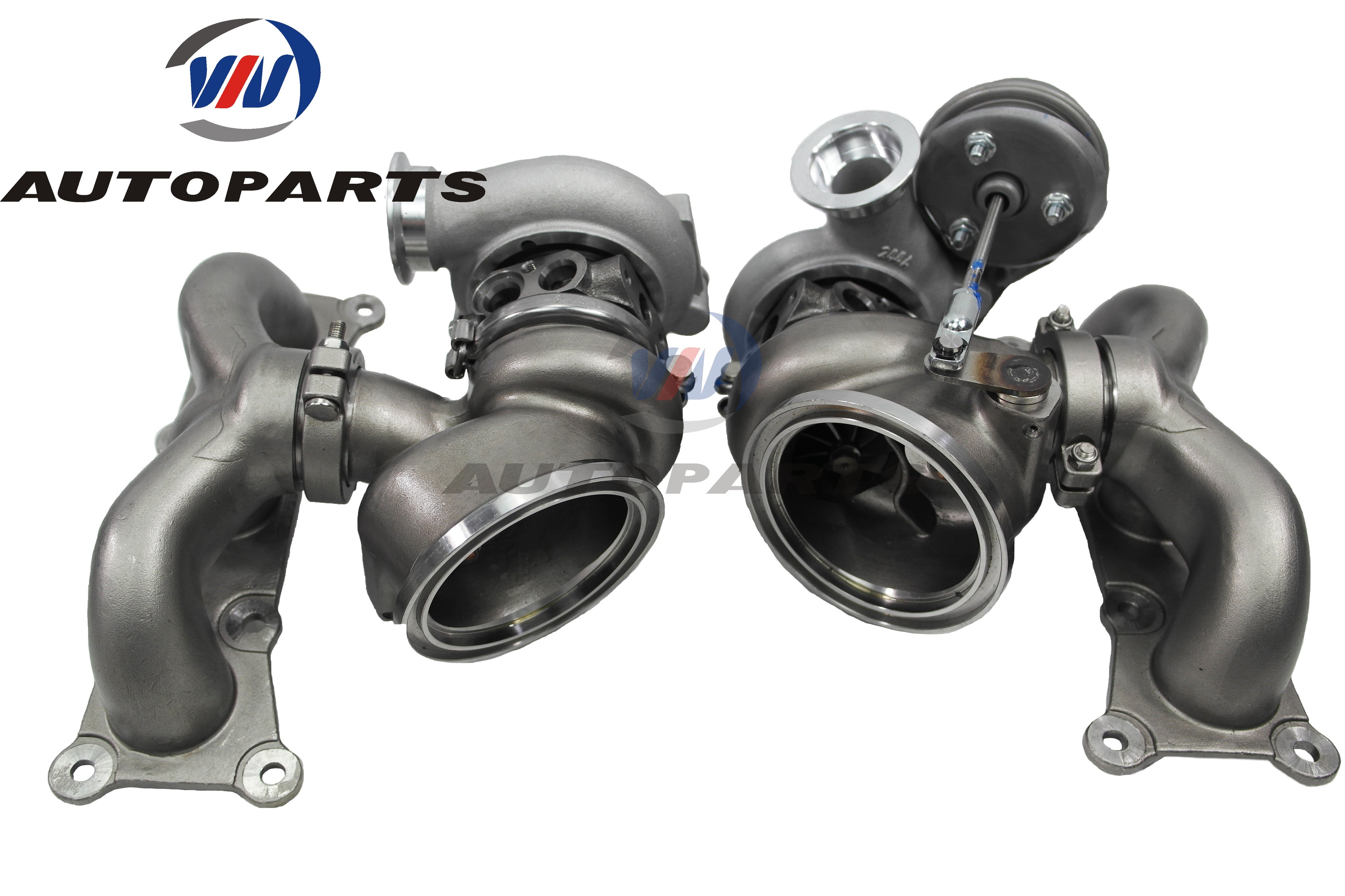 Upgraded VIV V4 TD04-19T Billet Twin Turbochargers for BMW 335i 3.0L w ...
