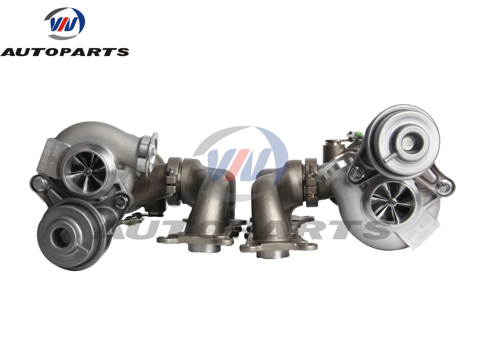 Upgraded VIV V4 TD04-19T Billet Twin Turbochargers for BMW 335i 3.0L w ...